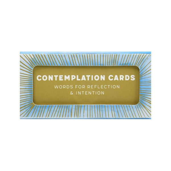 Contemplation Cards Words for Reflection & Intention - The Gifted Man